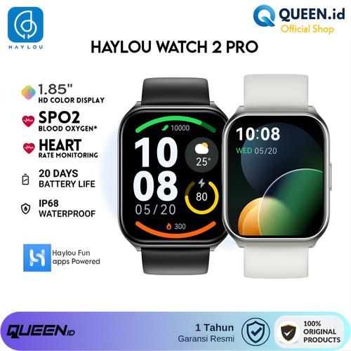 Jual Haylou Watch 2 Pro Smartwatch IP68 SpO2 1.85" Display LS02 PRO ...