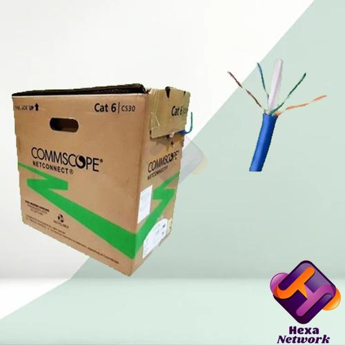 Jual Commscope/AMP UTP Cat 6 UTP Cable Data Cat 6 AMP Original ...
