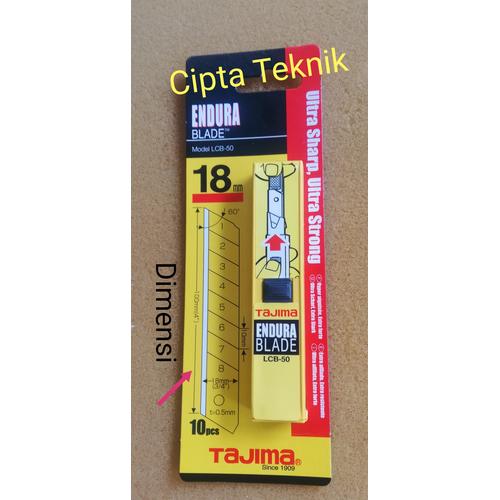 Jual Isi Cutter Tajima LCB 50 Refill Cutter Tajima Endura Blade LCB50 Asli - Kab. Bekasi - Cipta ...