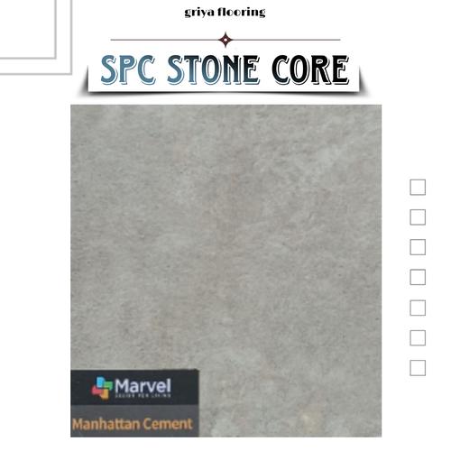 Jual marvel spc stone core lantai tebal 5,5mm Manhattan cement/box ...