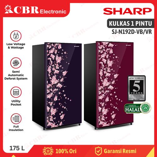 Jual Kulkas SHARP 1 Pintu - 175L / SJ-N192D-VB / SJ-N192D-VR (Kirei) - Merah (VR) - Kota Batam ...