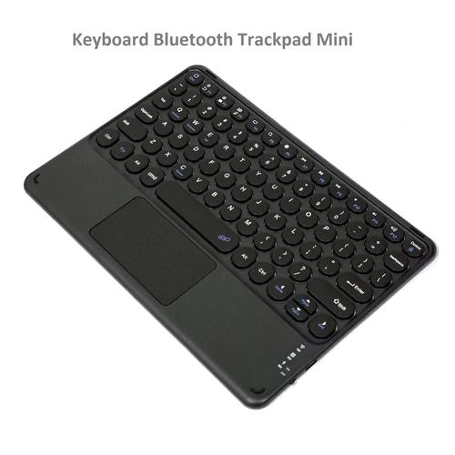 Jual Keyboard Bluetooth Touchpad Mini Slim Wireless Keyboard Trackpad ...