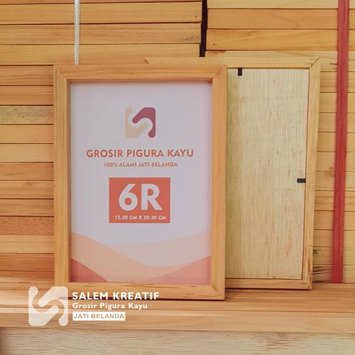 Jual Pigura Kayu Jati Belanda Frame Kayu Ukuran 6R - Kab. Brebes ...