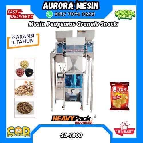 Jual MESIN PENGEMAS SACHET GRANULE/BIJIAN/SNACK OTOMATIS SL-1000 ...