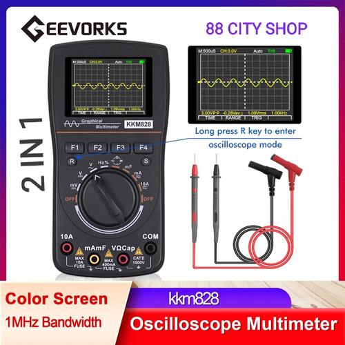 Jual Multimeter Oscilloscope Digital Graphical Multimeter Portable 2 in ...