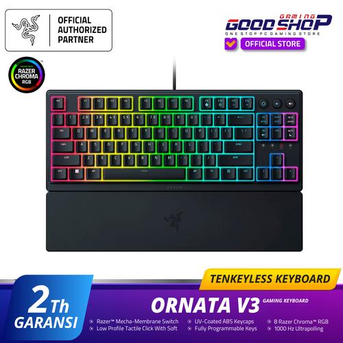 Promo Razer Ornata V3 Tenkeyless - Low-profile RGB Tenkeyless Mecha ...
