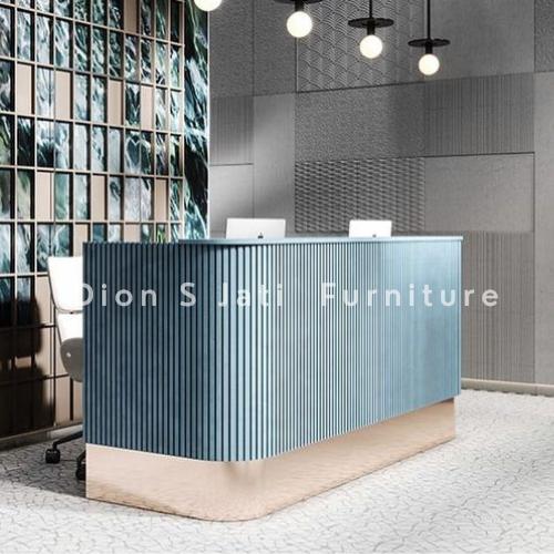 Jual receptionist desk meja resepsionis meja receptionist meja kasir ...