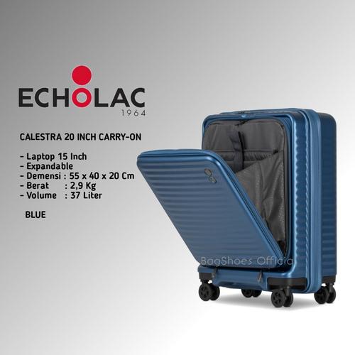 Jual Echolac Calestra 20 inch Carry On Front Open Koper Echolac 20 ...