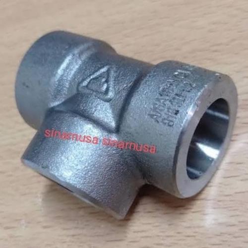 Jual Tee Besi A105 3000 Psi Socket Weld 1/2 " inchi Las SW - Jakarta ...