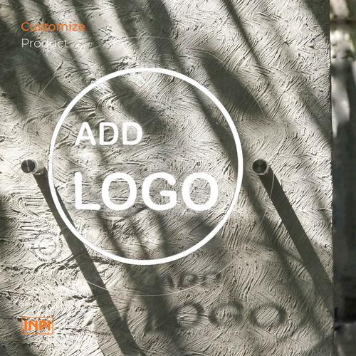 Jual Custom Papan Tanda Signage - Akrilik Lingkaran Bening 20 cm Pen ...