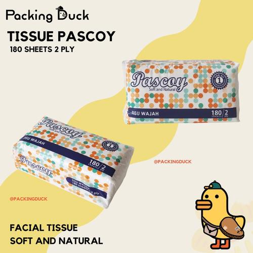 Jual TISSUE PASCOY 180 SHEETS 2 PLY / FACIAL TISSUE / TISSUE WAJAH ...