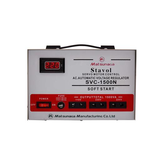 Jual STAVOLT SVC 1500W MATSUNAGA / STABILIZER 1500VA MTS / STAVOL 1500 ...