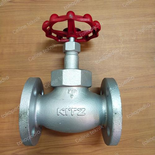 Jual Globe Valve Kitz 1" Inch JIS 10K Cast Iron FCD-S - Jakarta Barat ...