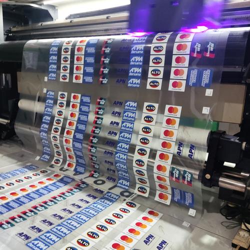 Jual CETAK STICKER TRANSPARAN UV-GEL WARNA DENGAN DASAR TINTA PUTIH ...