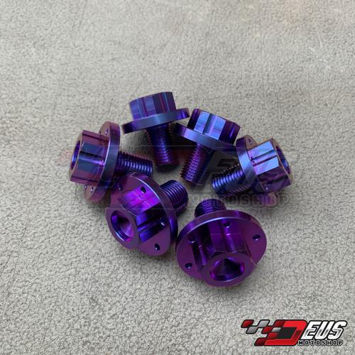 Jual Baut Titanium Komstir Ninja R SS RR 100% Titan Asli / Segitiga ...