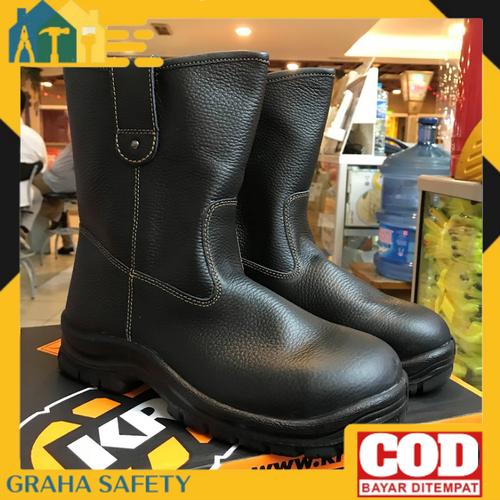 Jual Sepatu Safety Krushers Texas Hitam - Safety Shoes Crushers Texas ...