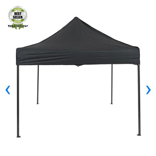 Jual Tenda putih gazebo 2x2 meter & Tinggi 298 cm tenda pameran Hitam ...