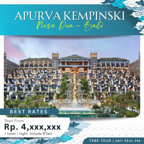 Jual Apurva Kempinski Bali Hotel 5* - Kota Bandung - TEBE TOUR | Tokopedia
