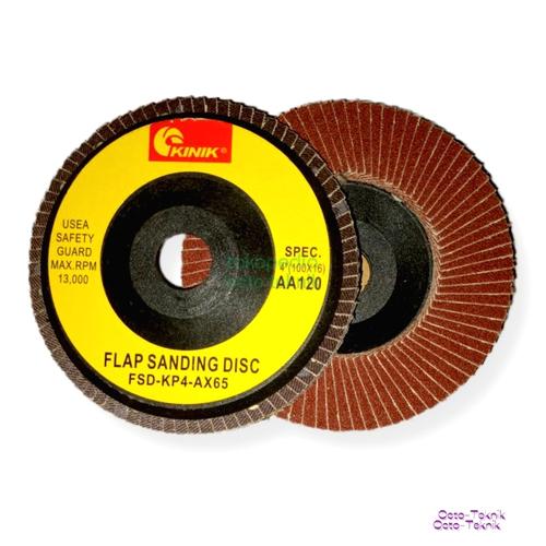 Jual flap disc / amplas susun gerinda 4 inch AA 120 KINIK - Jakarta ...