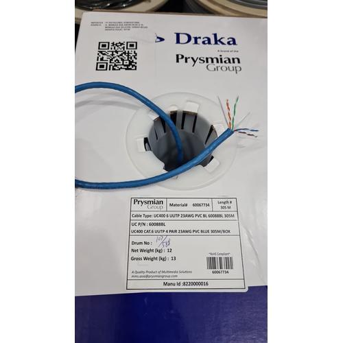 Jual Draka Kabel Lan UTP Cat6 Cat 6 23AWG Prysmian ( Eceran / per 1 ...