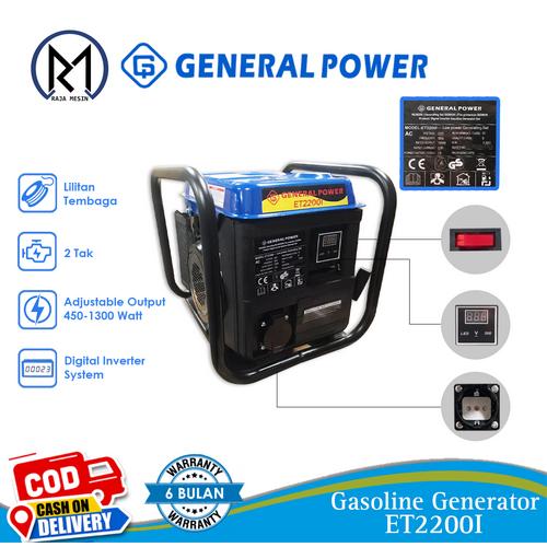 Jual GENSET / GASOLINE GENERATOR GENERAL ET 2200I - Kota Semarang ...