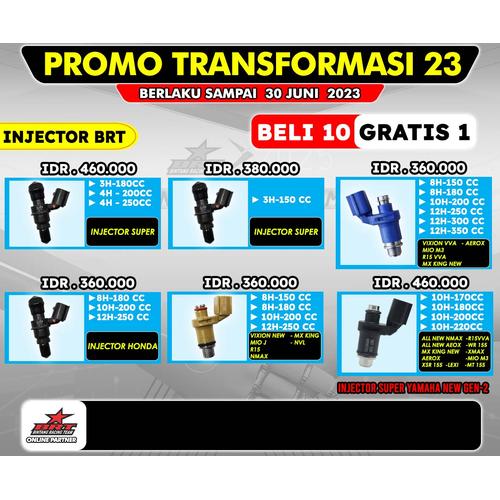 Jual INJECTOR YAMAHA GEN 2 BRT - 10H-200CC - Kab. Bogor - BRT FACTORY ...