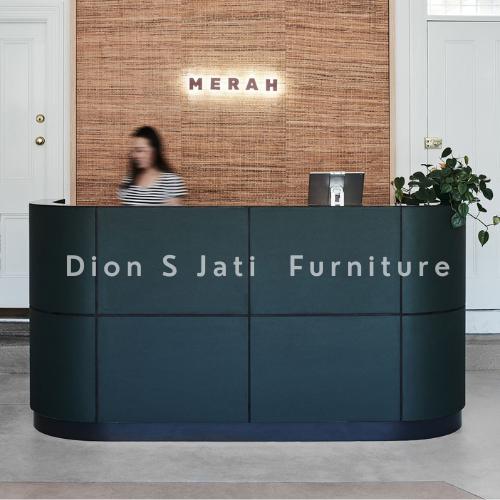 Jual receptionist desk meja resepsionis meja resepsionis minimalis ...