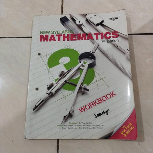 Jual Buku(bekas)-New Syllabus Mathematics 7th Edition 3 Workbook - Kota ... Jual Buku(bekas)-New Syllabus Mathematics 7th Edition 3 Workbook - Kota ...