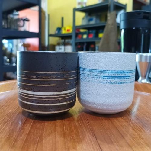 Jual Mug Keramik V60 Gelas Matcha Motif Japanese Cup ceramic Tea Ocha ...