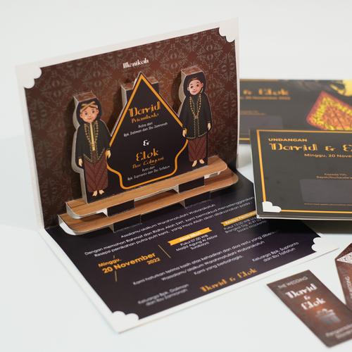 Jual Undangan Pop Up B.04 - Pop Up Wayang - Kota Surabaya - Pop Up ...