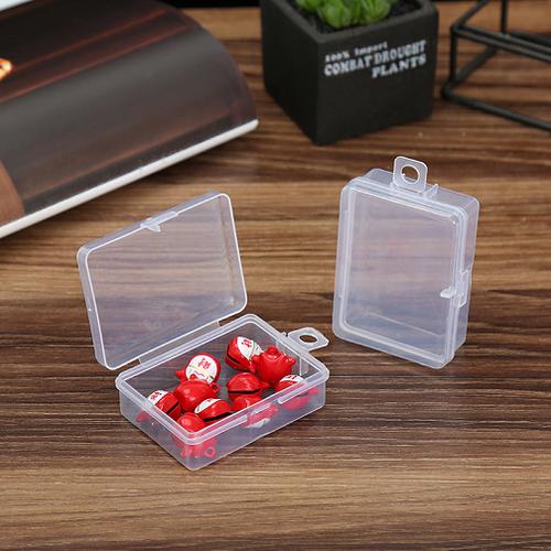 Jual Kotak Plastik Transparan Serbaguna Box Penyimpan Perhiasan 9Cm x 6 ...