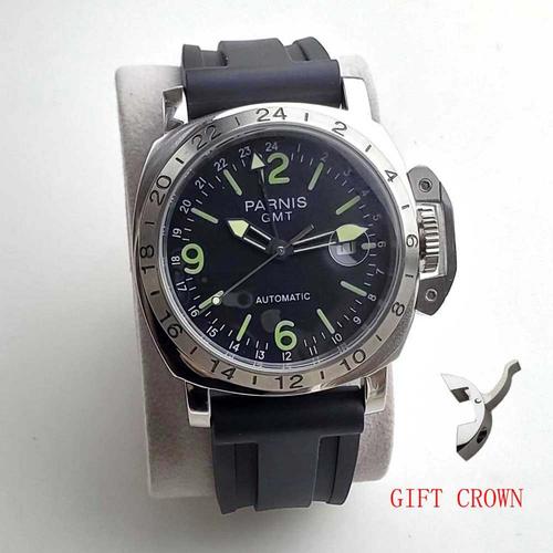 Jual Parnis GMT (mesin jepang) jam rare 99 persen mulus - Jakarta Barat ...