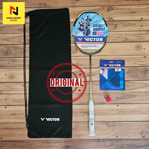 Jual RAKET BADMINTON VICTOR THRUSTER HMRL WHEAT - Victor Vs 65 - Kab ...
