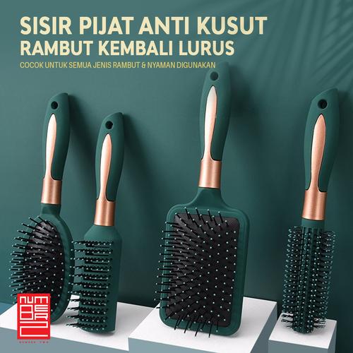 Promo Sisir rambut roll pijat gagang besar anti ikal kusut pria wanita ...
