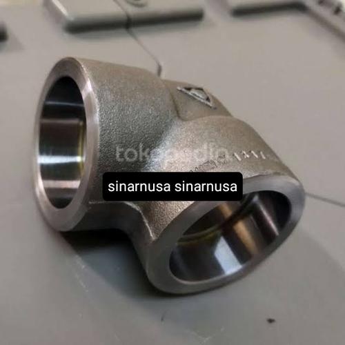 Jual Elbow Weld Besi A105 3000 Psi 1 " inchi Las SW Socket Besi ...