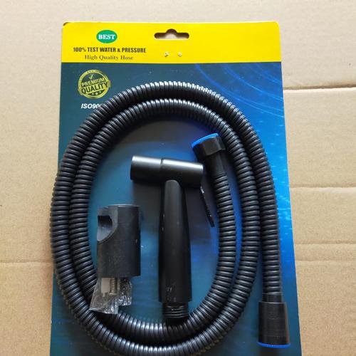 Jual jet shower hitam stenlis/shower cebok hitam stenlis kamar mandi ...