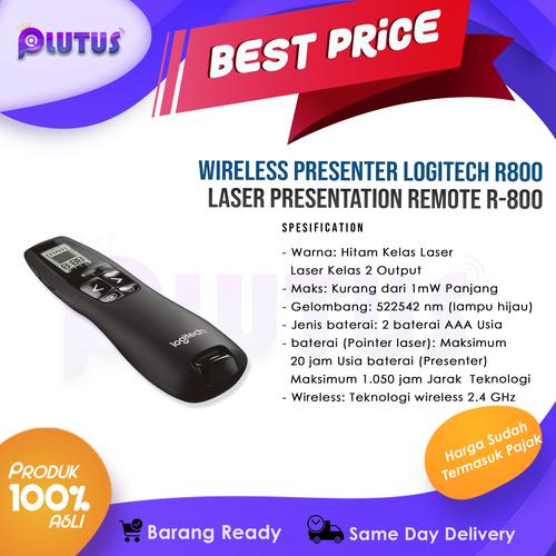 Jual Logitech Laser Presentation Remote R800 - Jakarta Pusat - PLUTUS ...