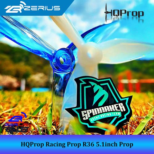 Jual HQProp Racing Prop R36 5.1x3.6x3 5.1inch Propeller HQ Prop - Grey ...