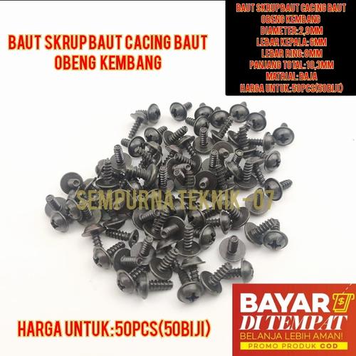 Jual baut Skrup Baut cacing Baut obeng bintang baut kunci bintang baut ...