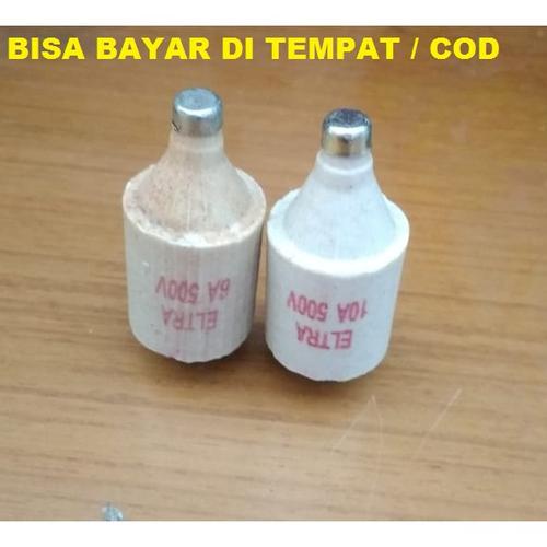Jual SEKRING BATU FUSE BOX SIKRING KERAMIC JADUL 6A & 10A SEKERING ...