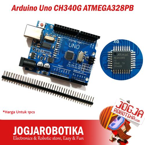 Jual Arduino Uno R3 ATmega328P SMD CH340 CH340G IC Tanpa Kabel Data ...