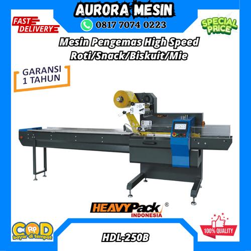 Jual MESIN ROTARY PILLOW PACKING HORIZONTAL SEGEL SNACK HDL-250B ...