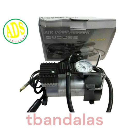 Jual pompa Kompresor compressor angin ban mobil mini 12 v - single ...