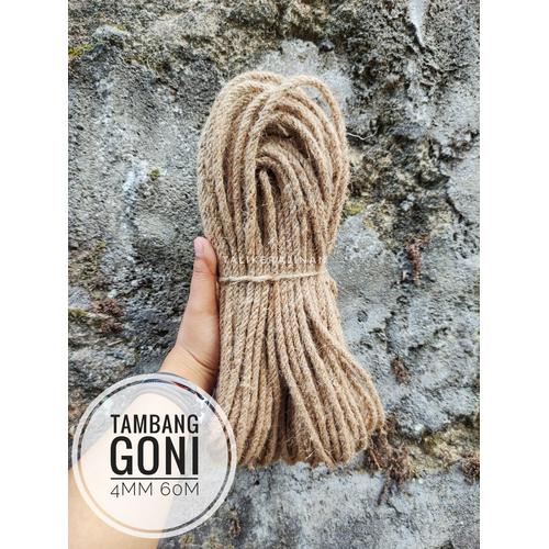 Jual Tali Tambang Goni 4MM 5MM - Tali Rami Kecil 60M Tali Bahan ...