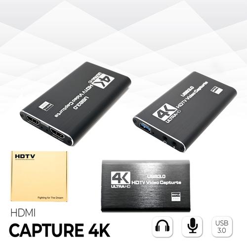 Jual HDMI VIDEO CAPTURE CARD ADAPTER USB 3.0 4K FOR VIDEO STREAMING ...