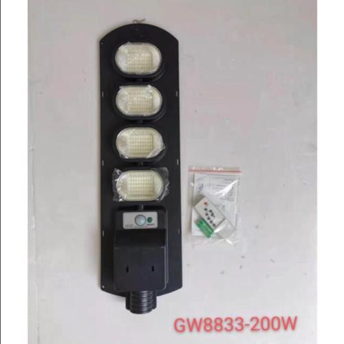 Jual Lampu jalan tenaga matahari 200watt remote control pju solar cell ...