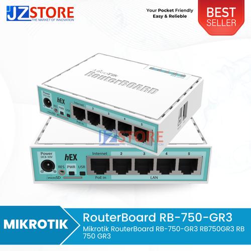 Jual Mikrotik RouterBoard RB-750-GR3 RB750GR3 RB 750 GR3 - Kota Medan ...