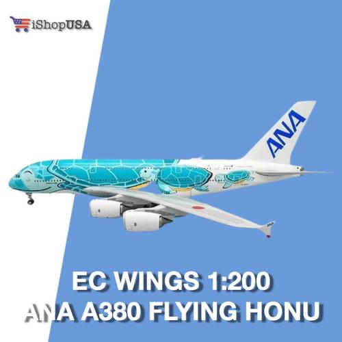 Jual EC Wings - ANA A380 Flying Honu JA382A 1:200 - EW2388006 - Jakarta Utara - iShopUSA | Tokopedia