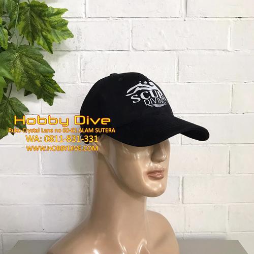 Jual Topi Scuba Diving Scuba Diving Baseball Cap HD-435 - Black - Kota ...