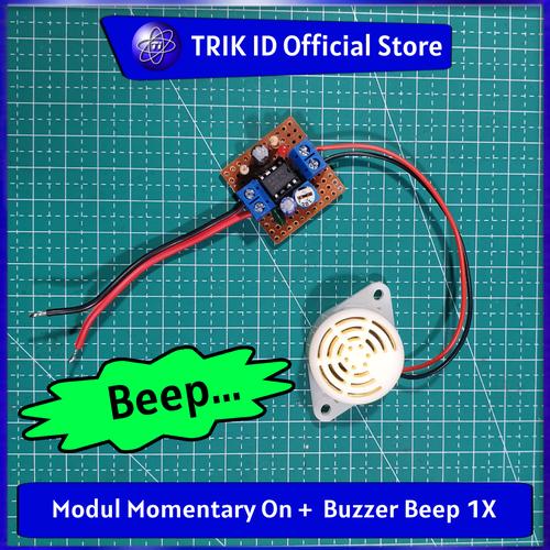 Jual Modul Momentary ON Ne555 + Buzzer Besar BEEP 1X - Kota Bekasi ...